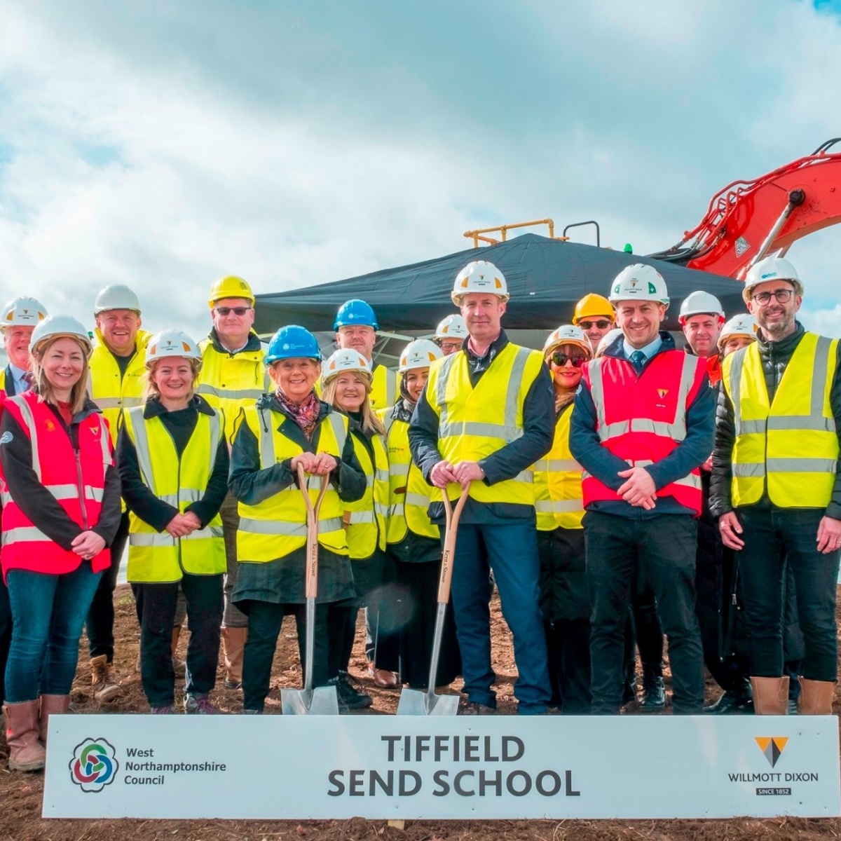 Tiffield Academy - Building works start